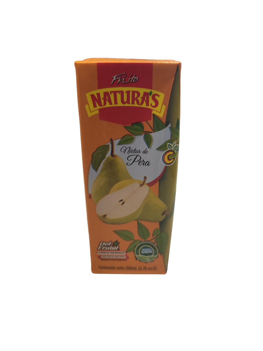 Mini friito naturas 200ml pera – Auto Pulpe