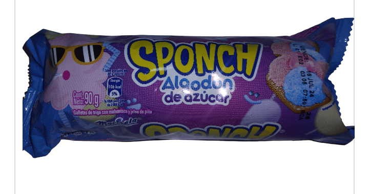 Sponch Algodón de azúcar 90g – Auto Pulpe