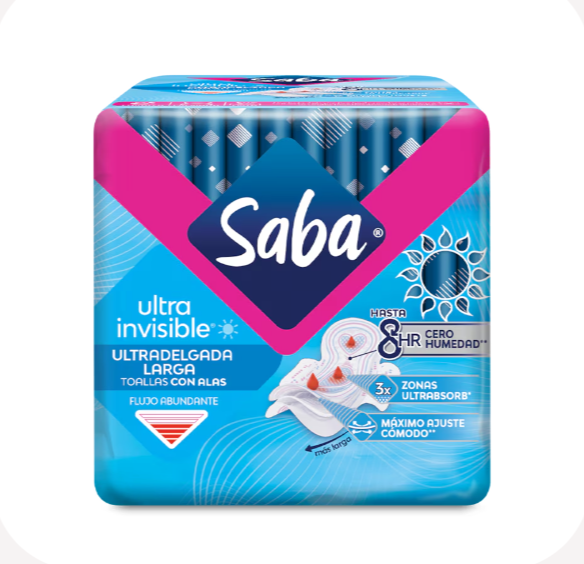 Saba Ultra Invisible – Auto Pulpe