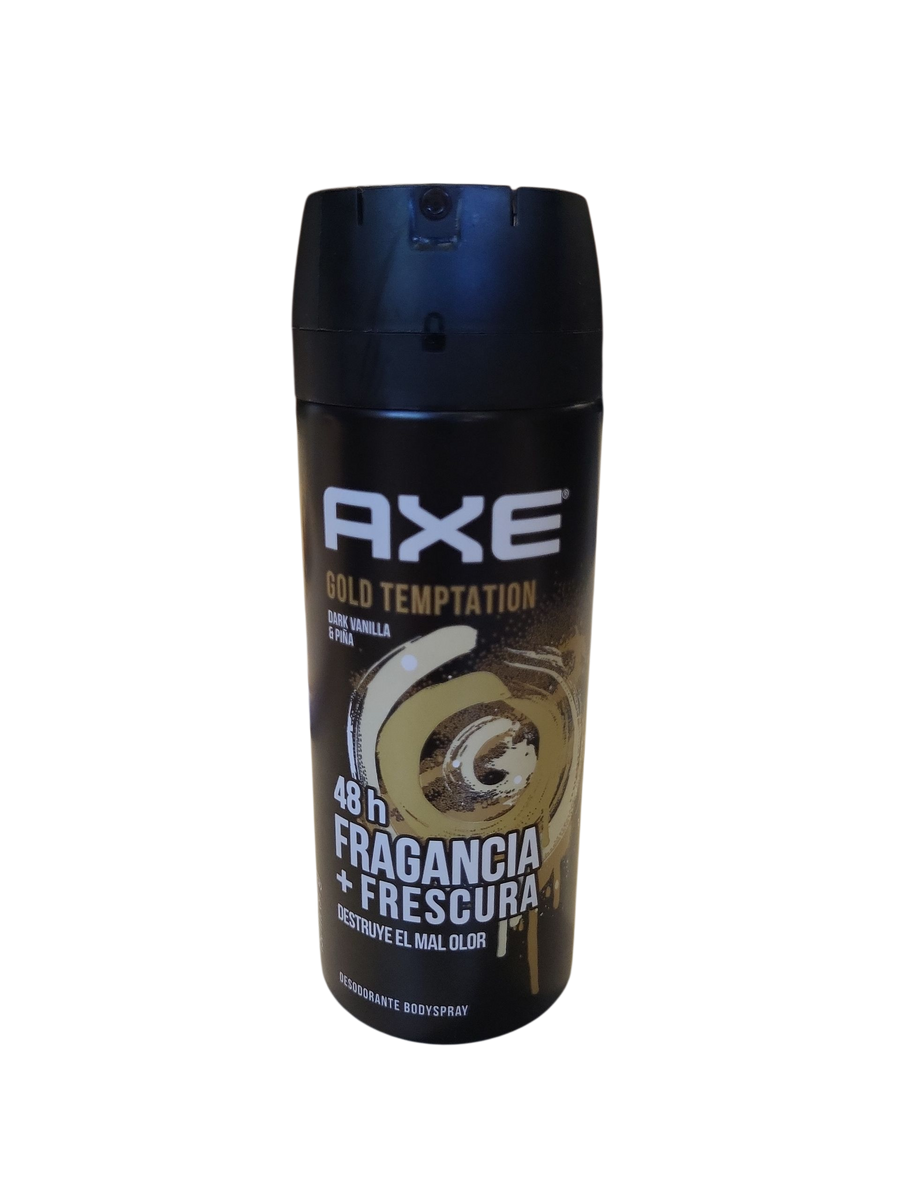 Desodorante en aerosol Axe Gold temptation 150ml – Auto Pulpe