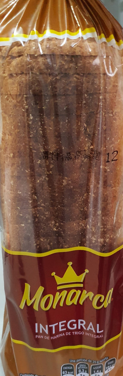 Pan Integral Monarca 600g – Auto Pulpe