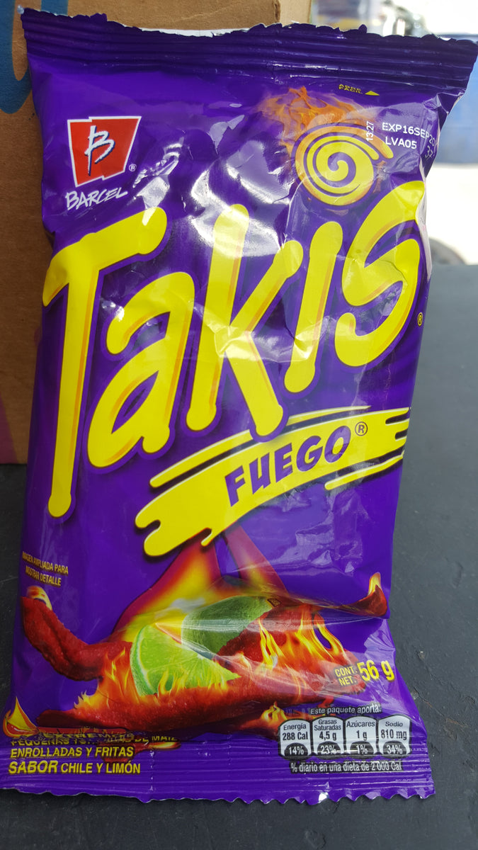 Takis fuego 56g – Auto Pulpe